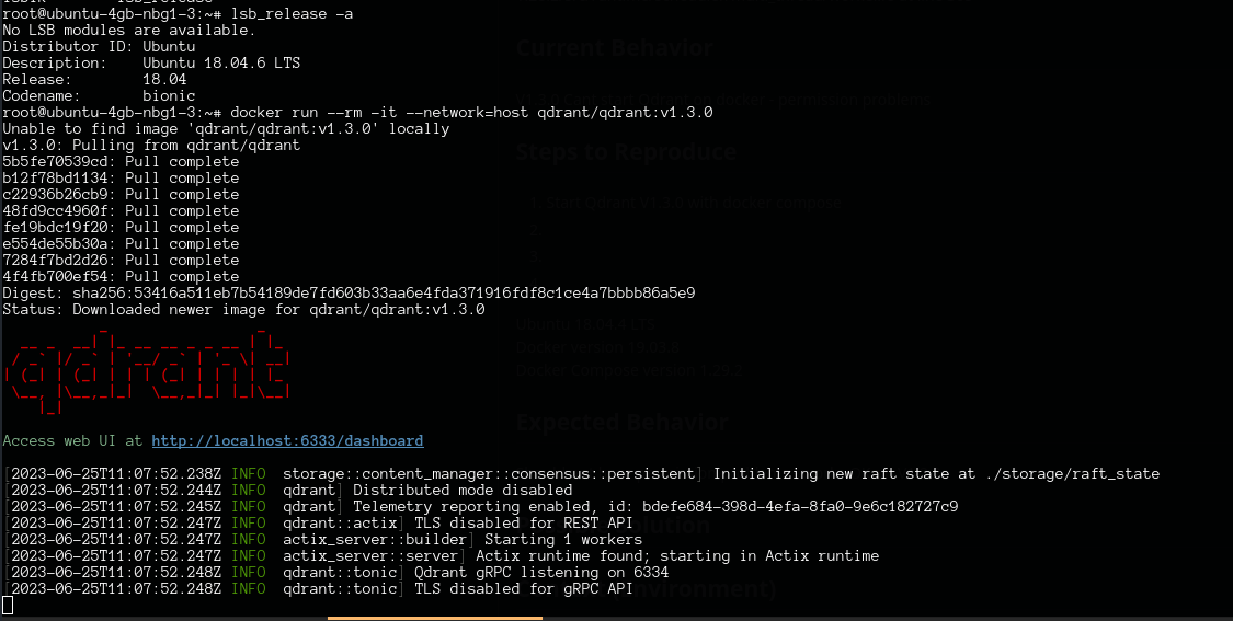 Permission issues on Docker - OS can't spawn a new worker thread: Operation not permitted ...