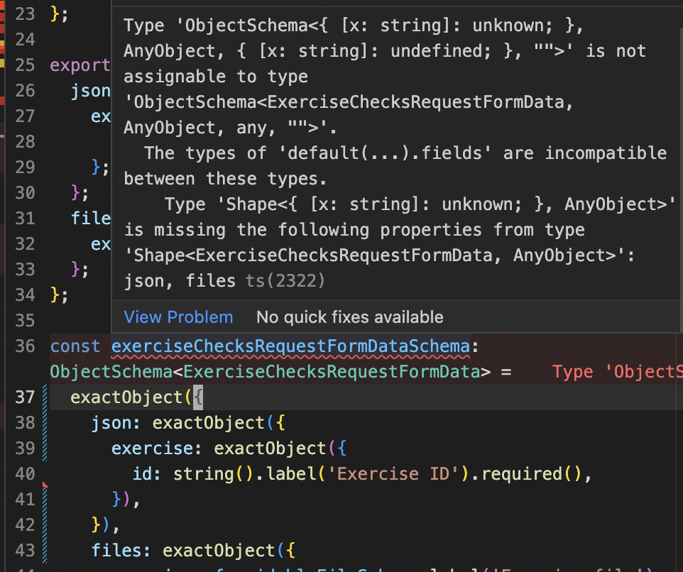 New .validate() option: `noUnknown` · Issue #1668 · jquense/yup · GitHub