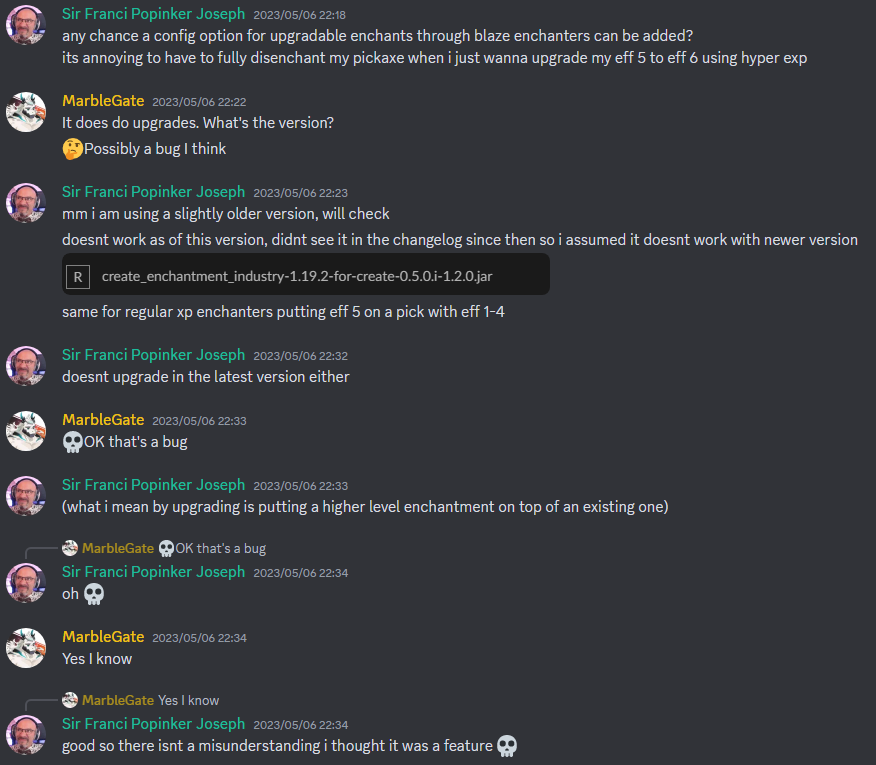 Unable to upgrade enchantment on blaze enchanter · Issue #83 · DragonsPlusMinecraft ...