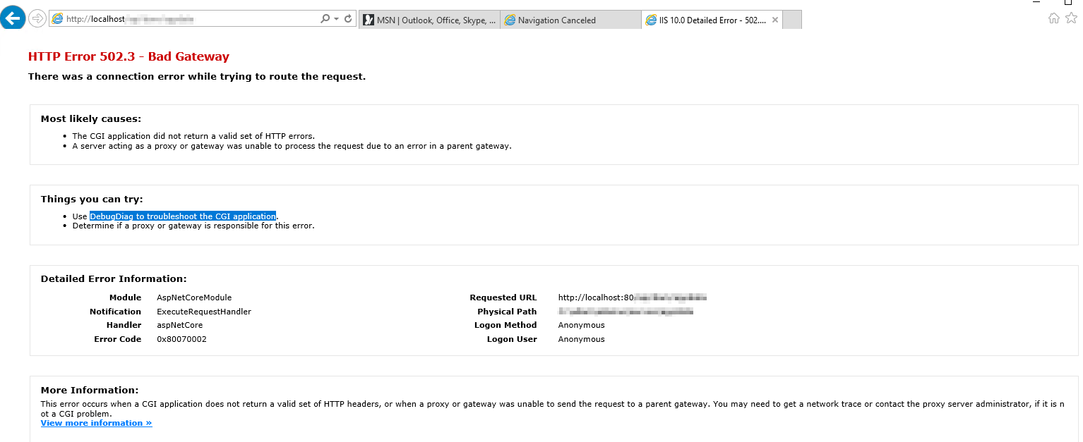 DotNetCoreWindowsHosting install corrupt after sysprep · Issue #3851 · dotnet/aspnetcore · GitHub