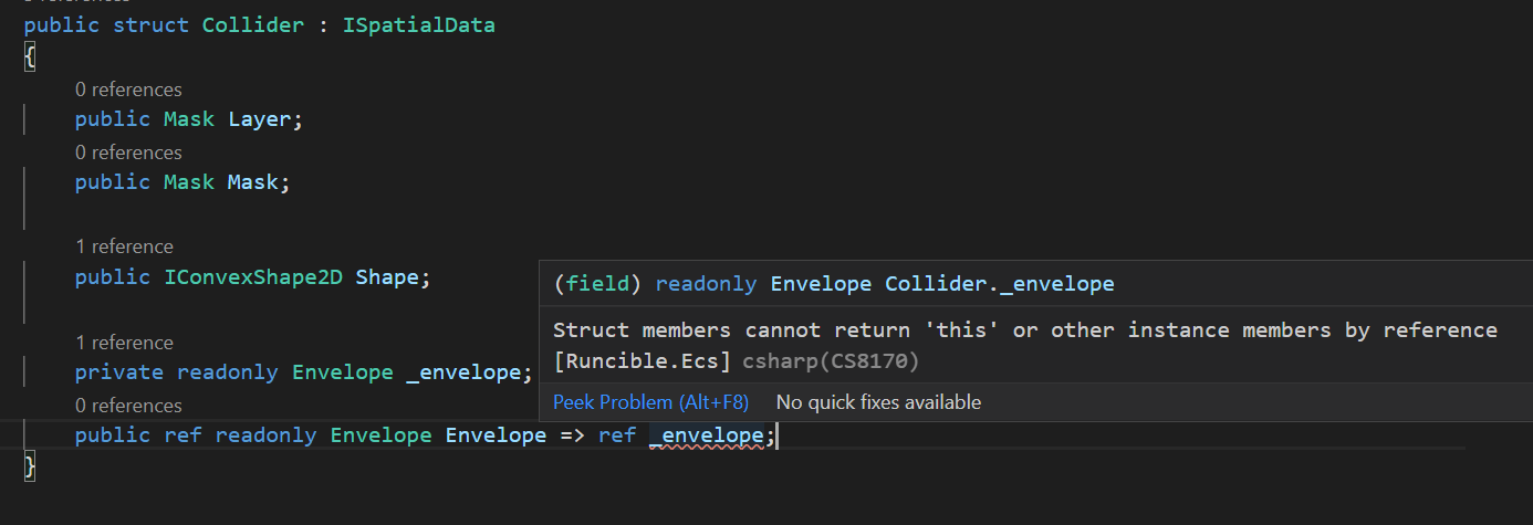 Is it possible to use structs? · Issue #16 · viceroypenguin/RBush · GitHub