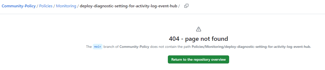 Links to Github broken on website · Issue #388 · Azure/Community-Policy · GitHub