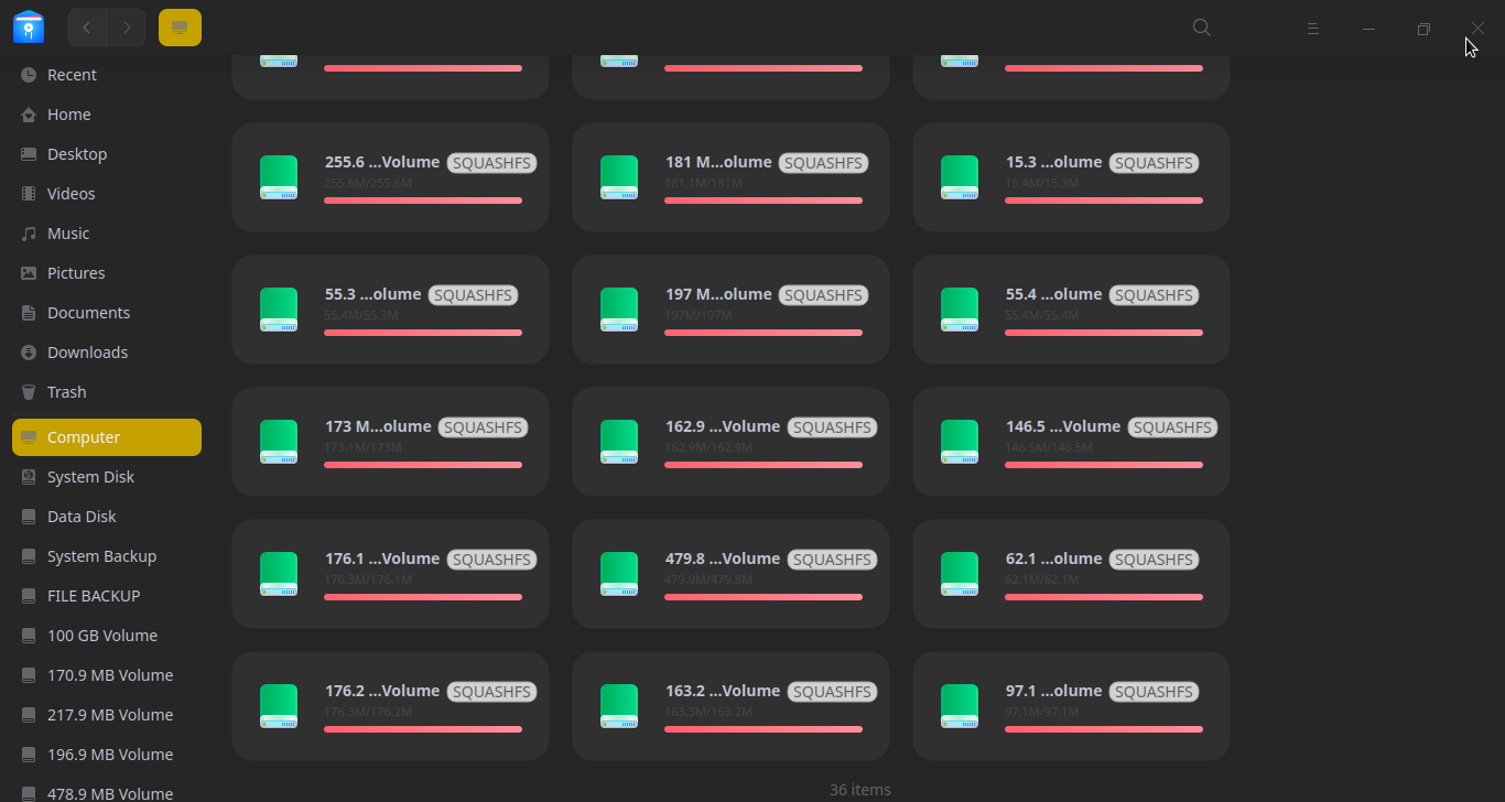 DDE Filemanager is showing huge number of small diskpartition · Issue #2284 · linuxdeepin ...