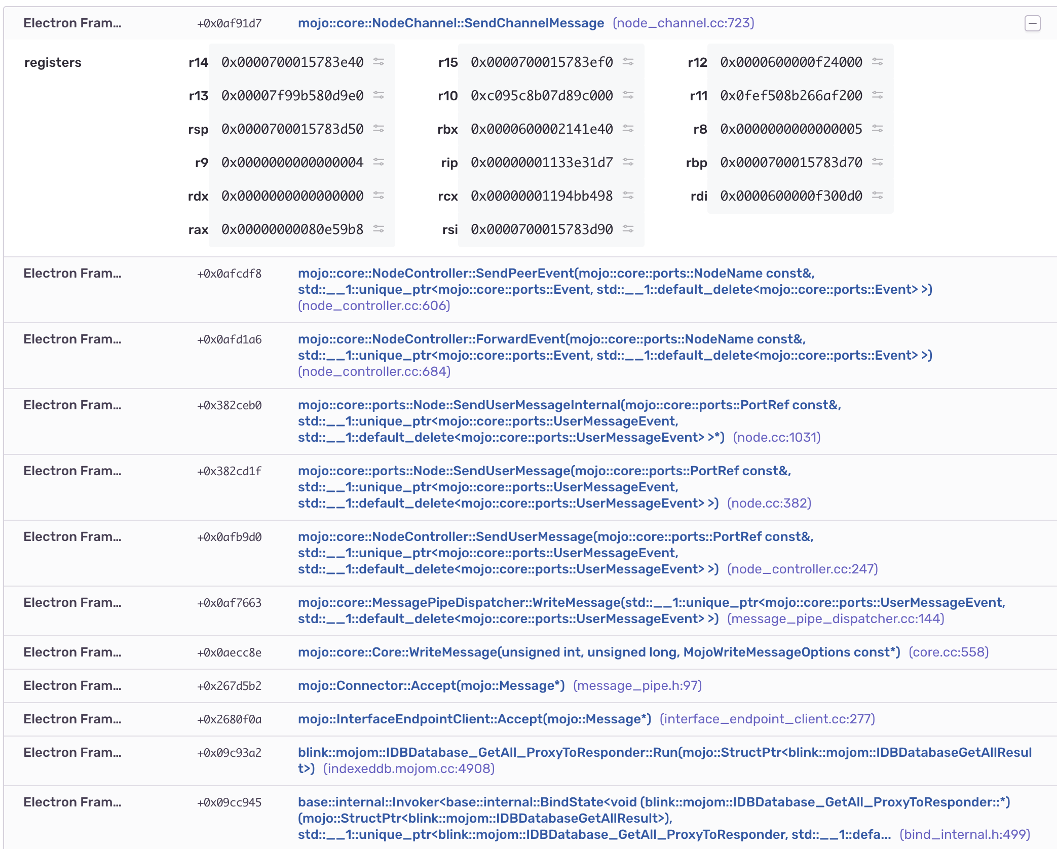 Application gets crash after app.accessibility-support-changed · Issue ...