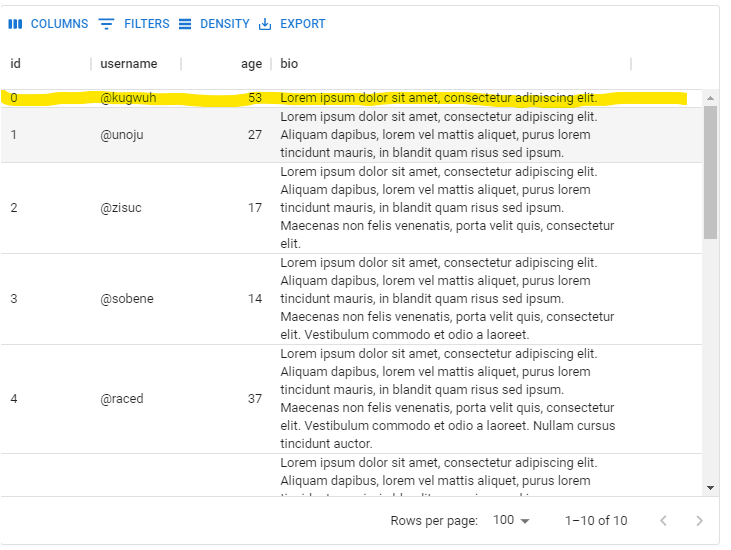 [data grid] How to set minimal/maximal row height? · Issue #6887 · mui/mui-x · GitHub