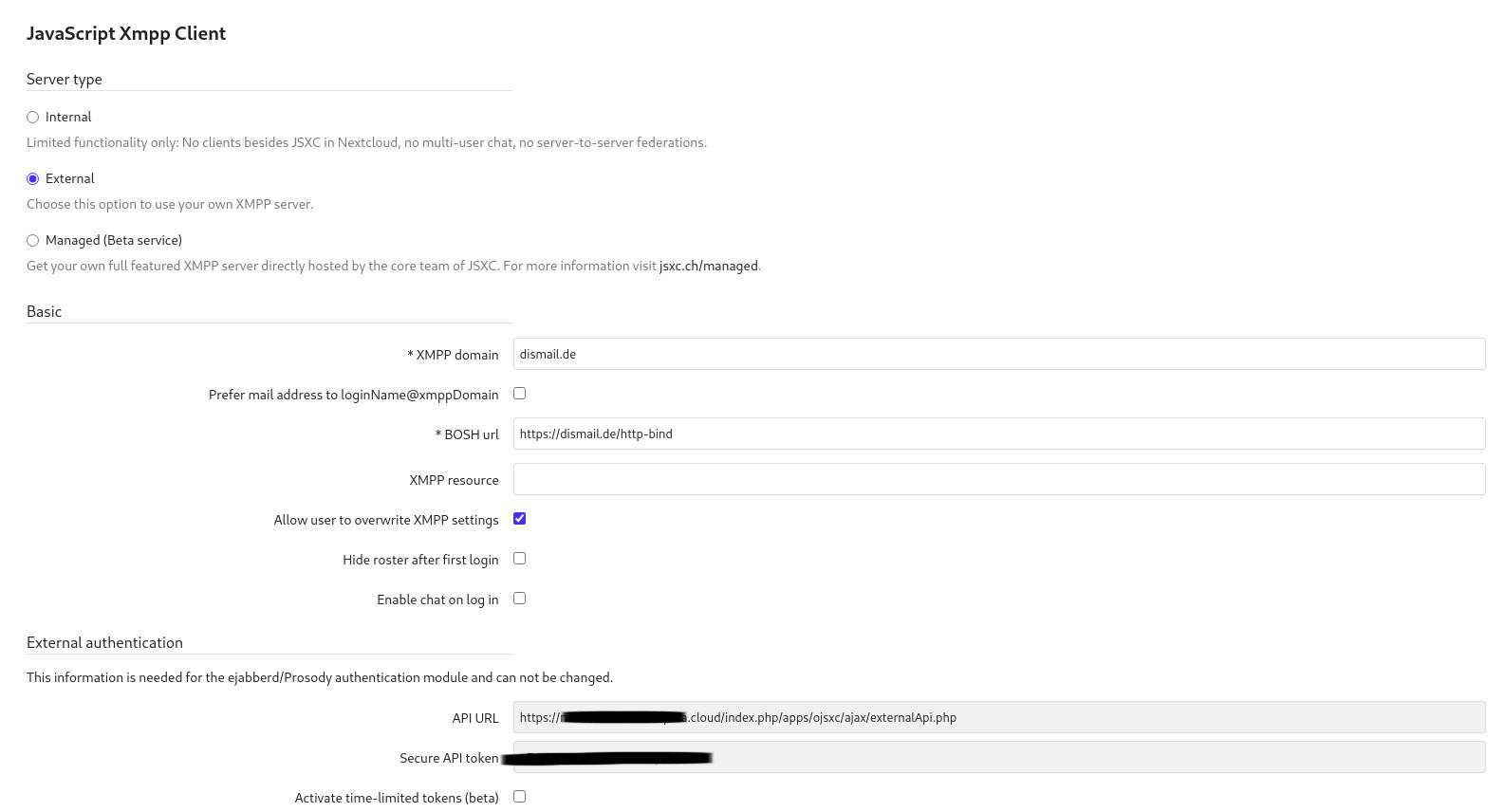 Unable to login to jsxc (on hosted Nextcloud) · Issue #1017 · jsxc/jsxc ...