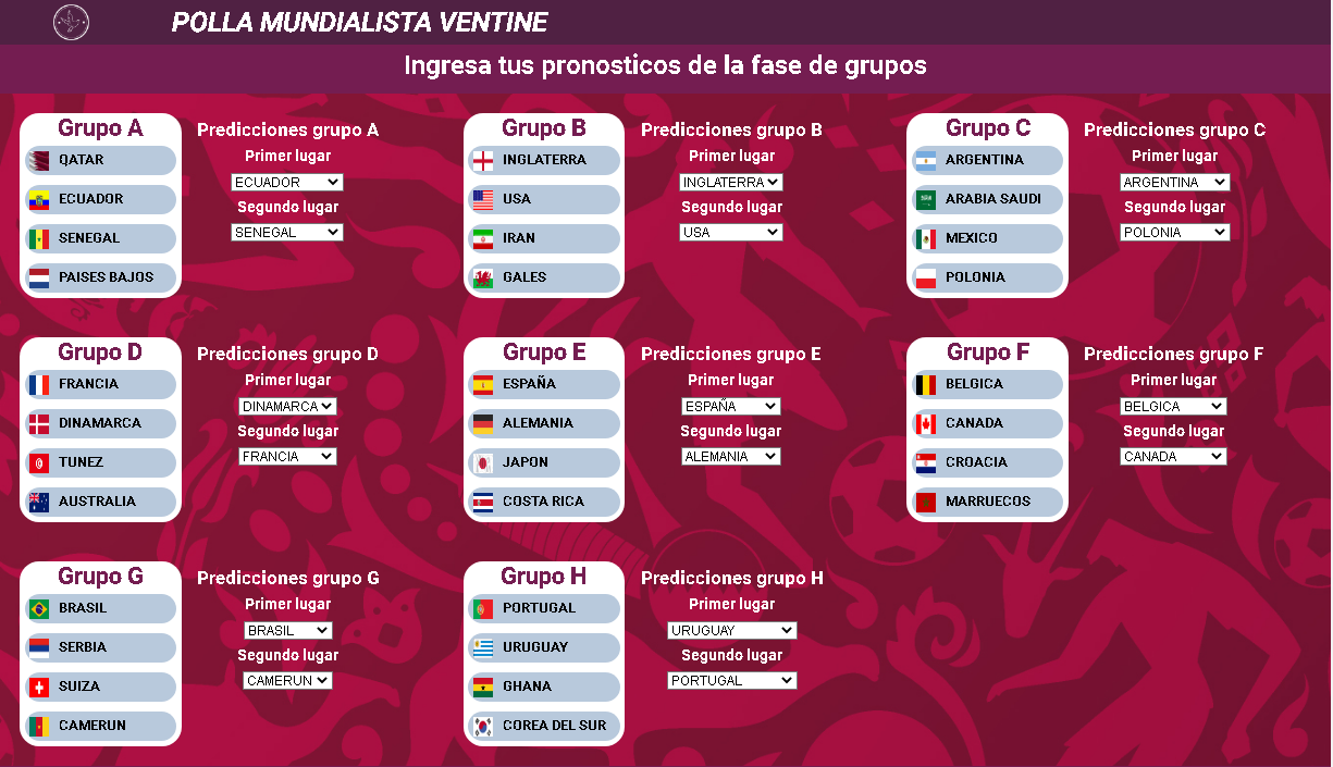 GitHub - Ventine/Polla_Qatar_2022