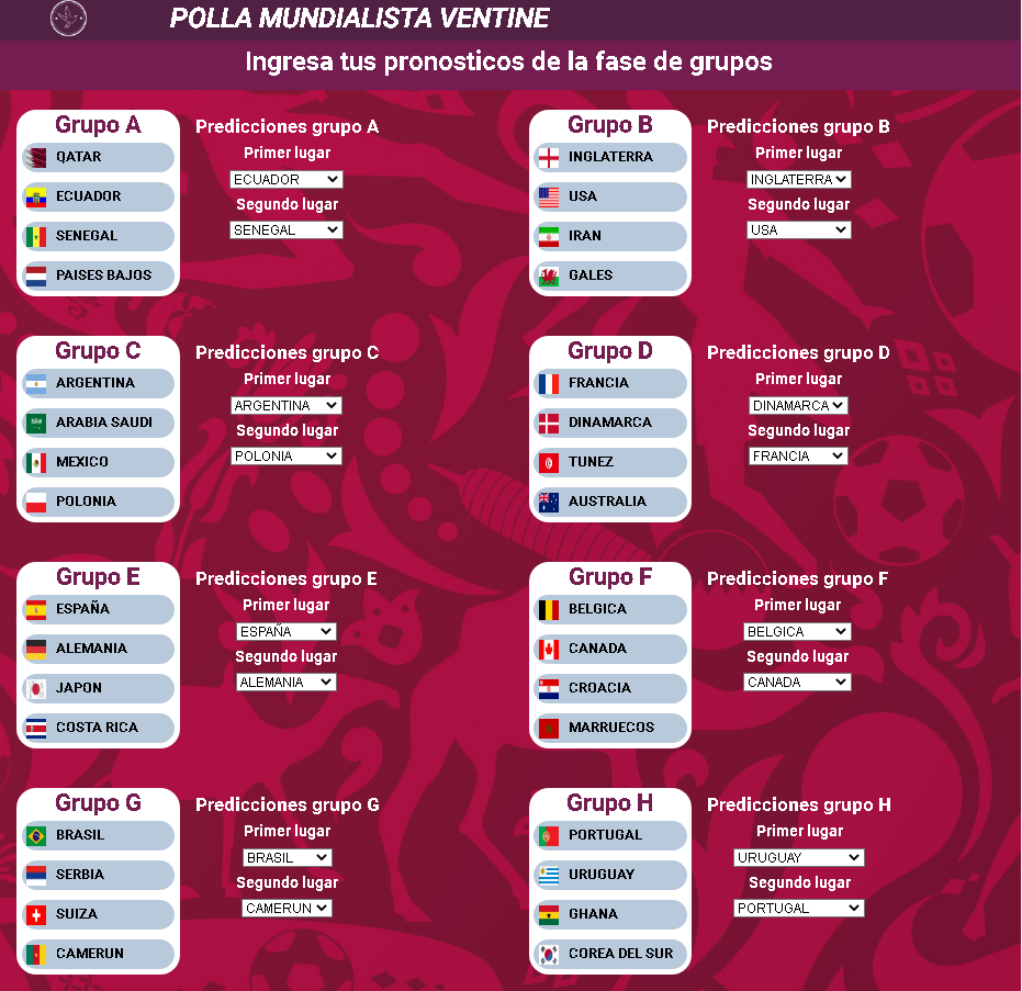 GitHub - Ventine/Polla_Qatar_2022