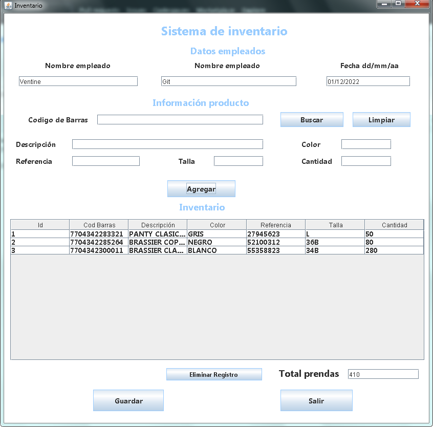 GitHub - Ventine/Inventario