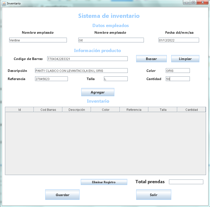 GitHub - Ventine/Inventario