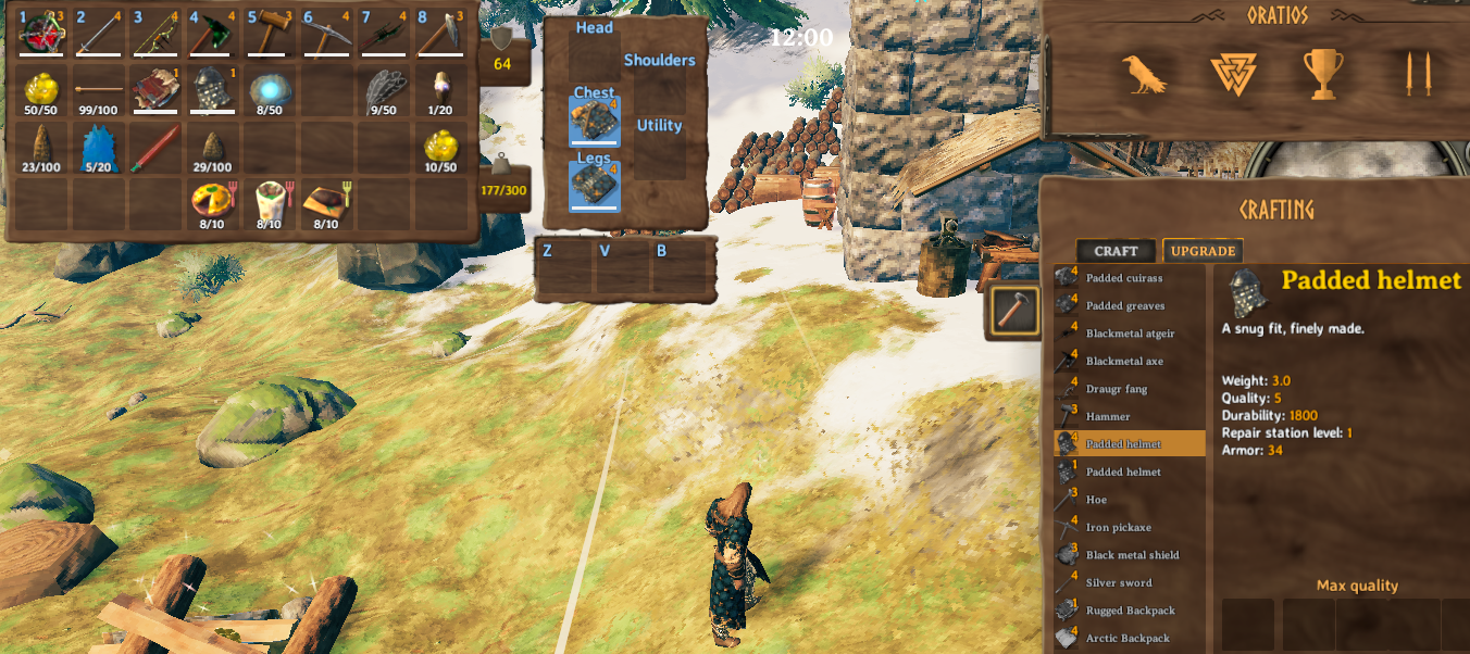 [Equipment and Quick Slots] Death with full inventory causes equipped items to disappear · Issue ...