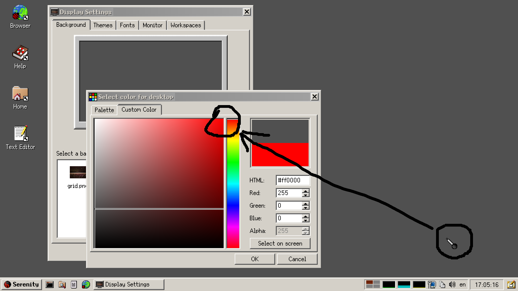Screen color picker broken in 2x scaling mode · Issue #13906 ...