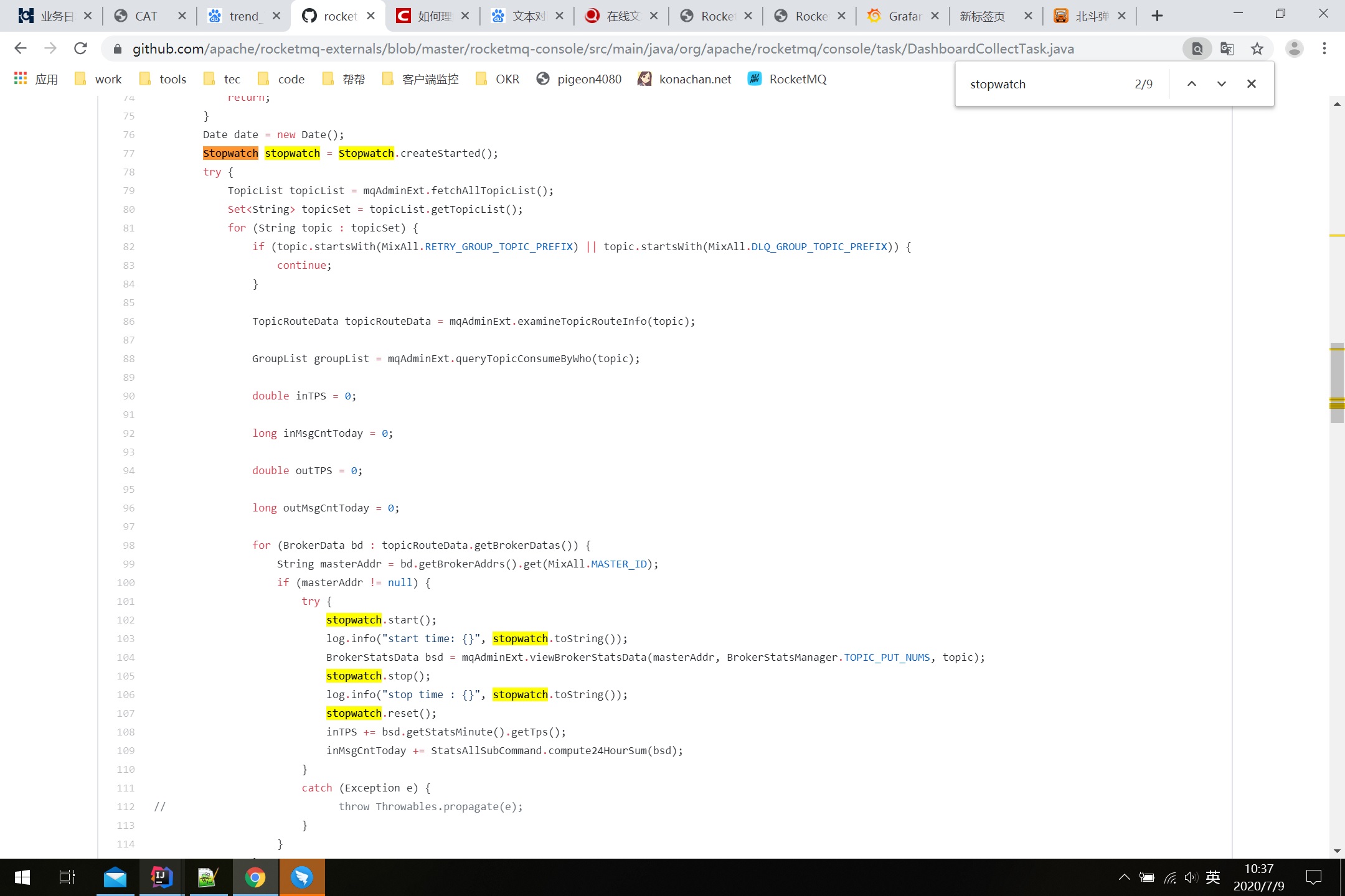 DashboardCollectTask -bug · Issue #591 · apache/rocketmq-externals · GitHub