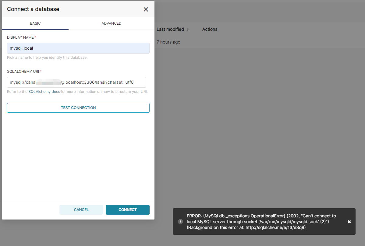docker+superset for mysql · apache superset · Discussion #14522 · GitHub