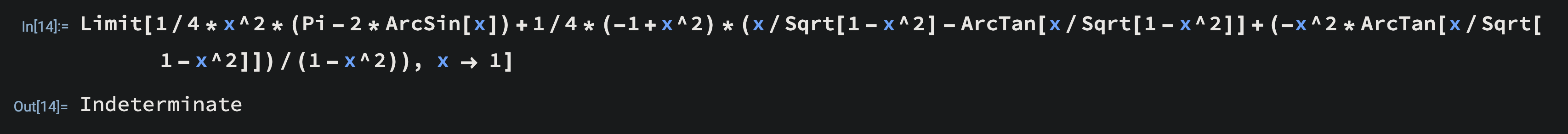 Integrate[x * (1/2*Pi - ArcSin[x]), {x, 0, 1}] returns wrong result. · Issue #330 · axkr/symja ...