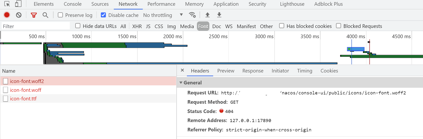 font icon could not be displayed normally · Issue #6036 · alibaba/nacos ...