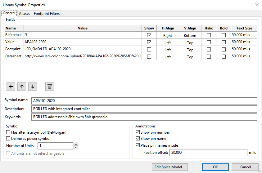 APA102 Footprint incorrect · Issue #1910 · KiCad/kicad-symbols · GitHub