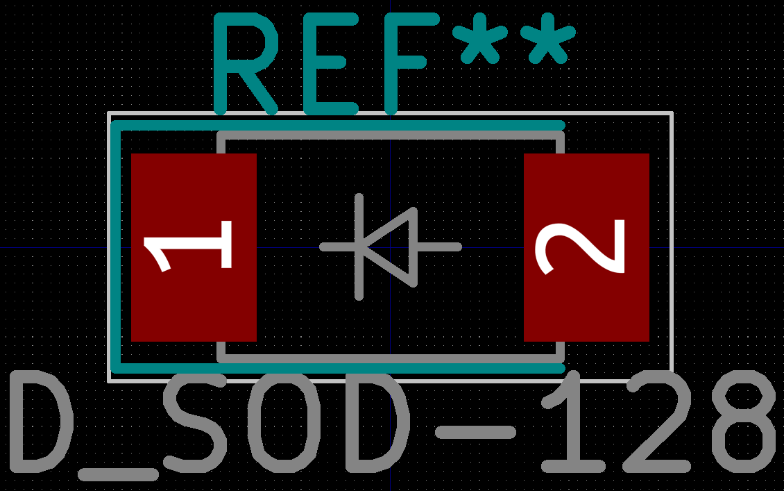 Add SOD128 footprint (!1725) · Merge requests · KiCad / KiCad Libraries ...