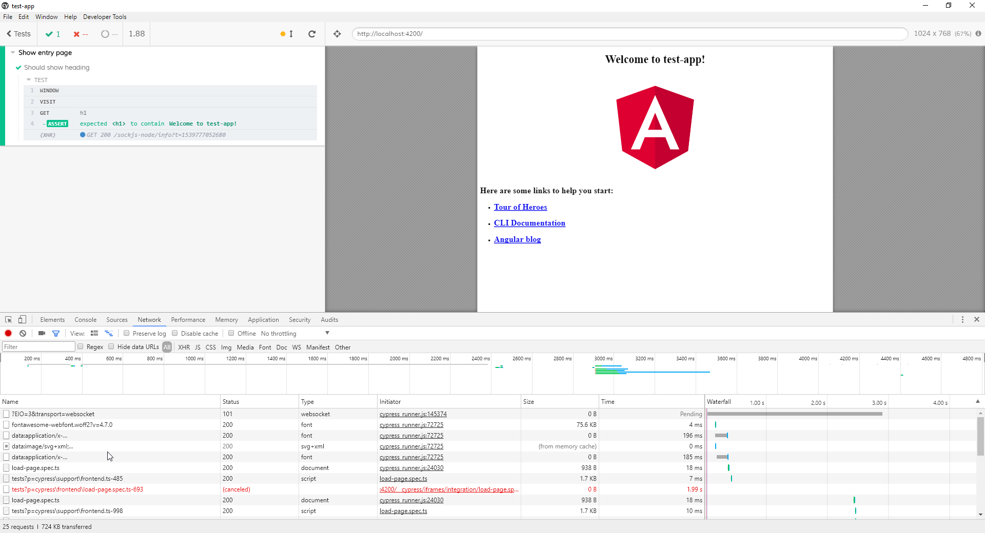 Failing Spec Requests · Issue 2624 · Cypress Iocypress · Github