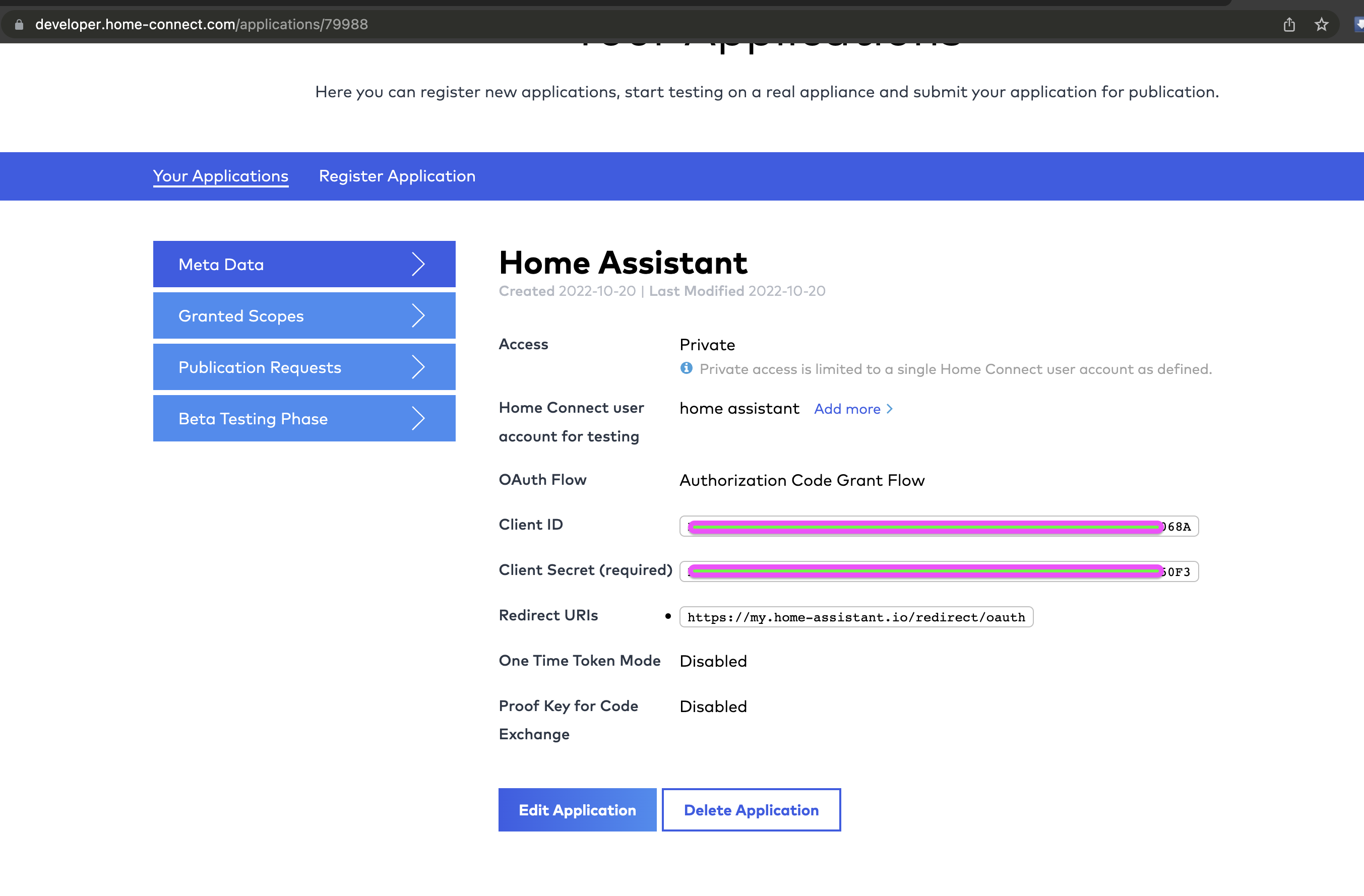 Home Connect - unable to connect with the API · Issue #80701 · home ...