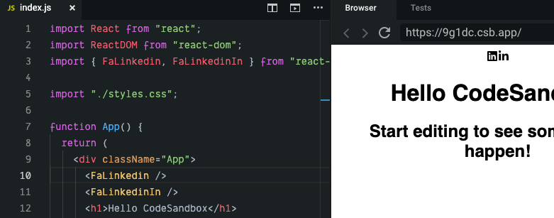 docs: typo FaLinkedinIn · Issue #259 · react-icons/react-icons · GitHub