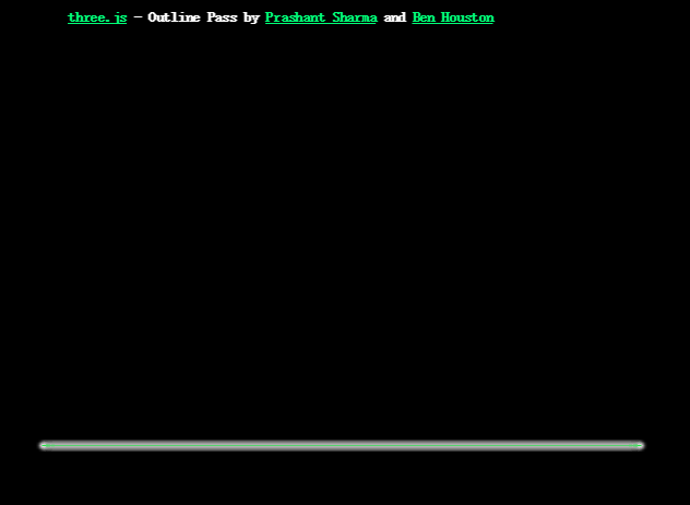 Outlinepass An Error Occurred Rendering The Line · Issue 12724 · Mrdoobthreejs · Github