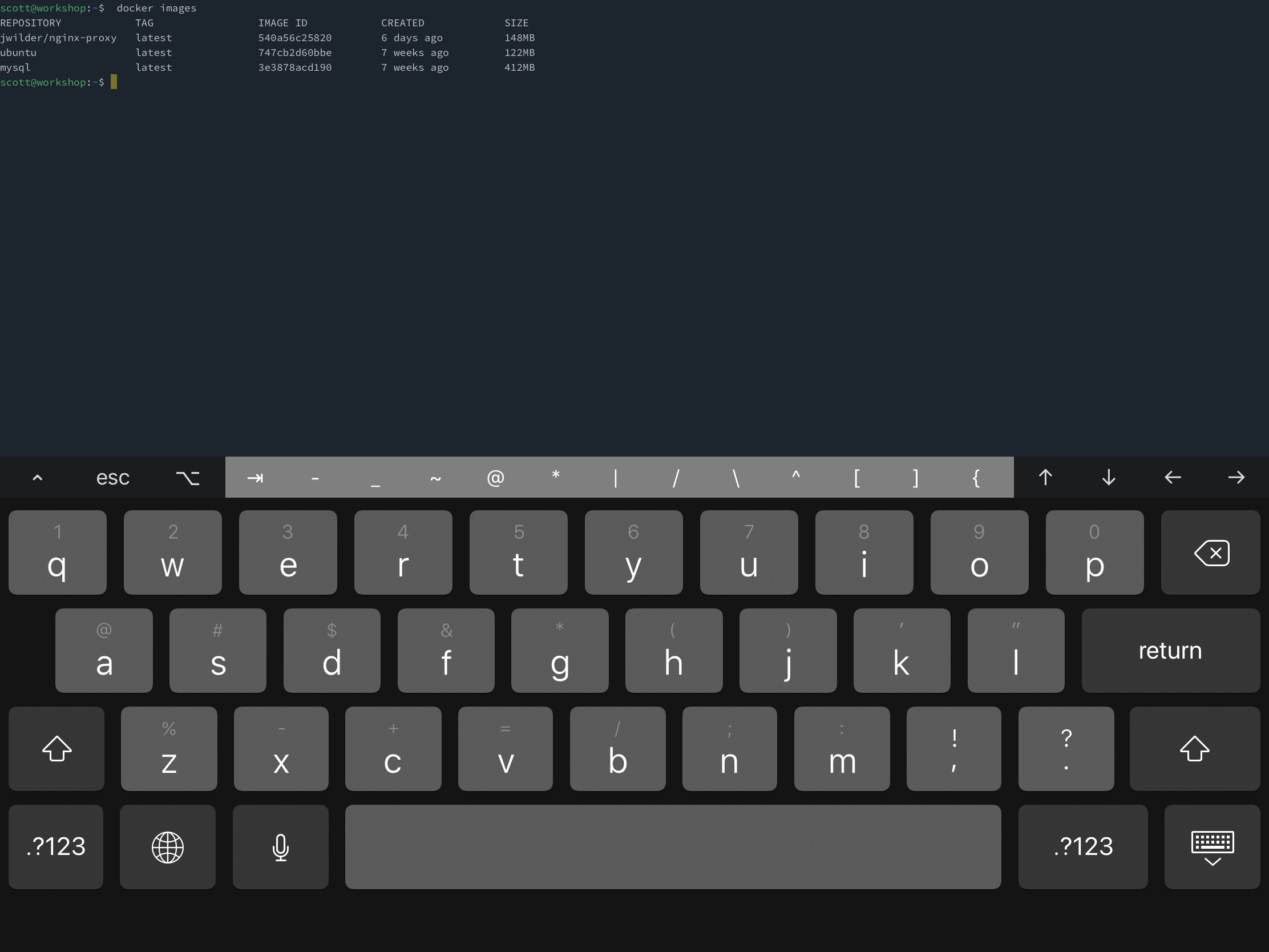 iPad Software Keyboard has extra space under keys · Issue #401 ...