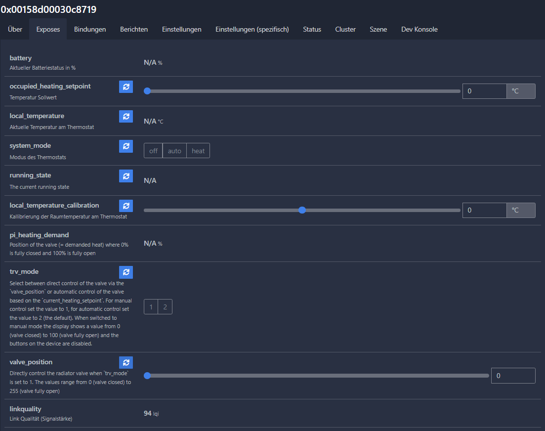 Eurotronics Spirit SPZB0001 does not expose "occupied_heating_setpoint" to HA · Issue #9974 ...