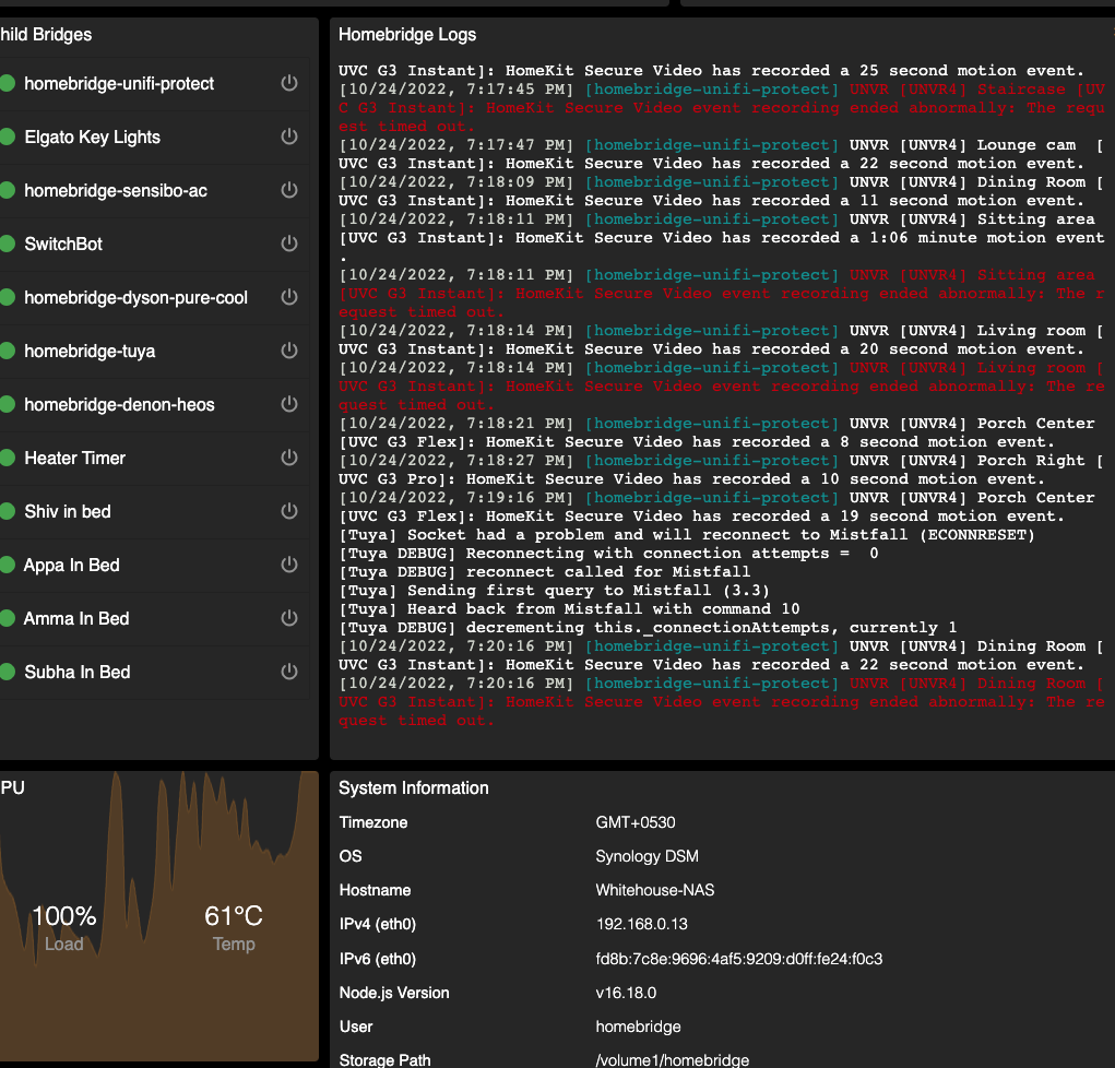 API limits & high usage · Issue #816 · hjdhjd/homebridge-unifi-protect · GitHub