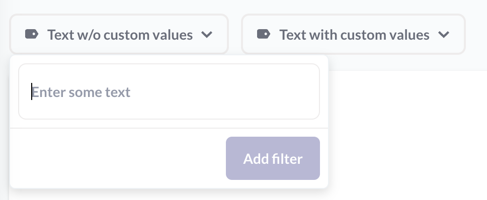 "People can pick" ->multiple values in dashboards and custom dropdown filter don't go together ...