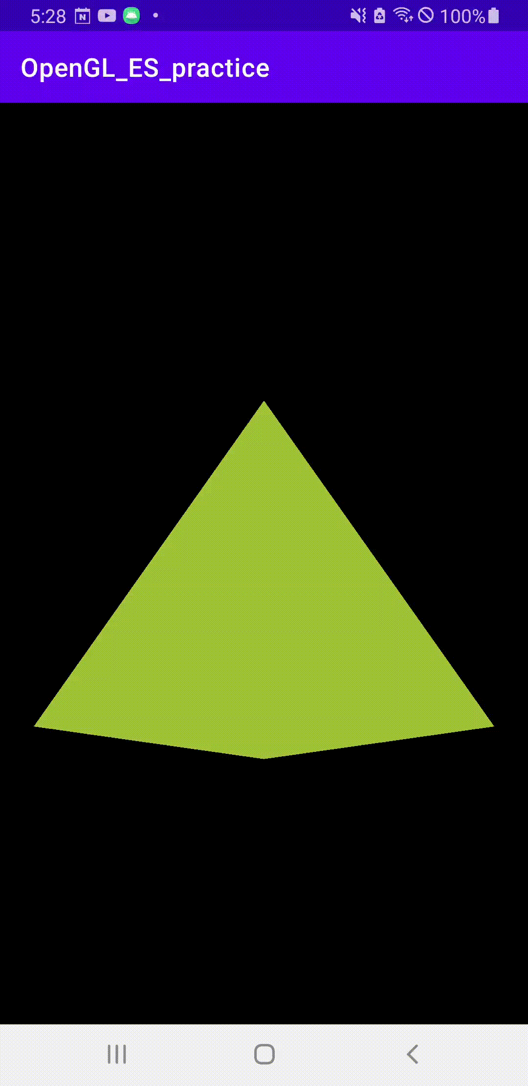 GitHub - freeskyES/OpenGL-ES-practice: Draw triangles and triangular ...
