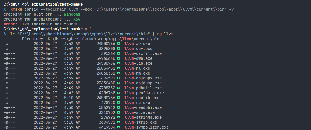 Xmake Do Not Detect The Llvm Toolchain · Issue 2543 · Xmake Io Xmake