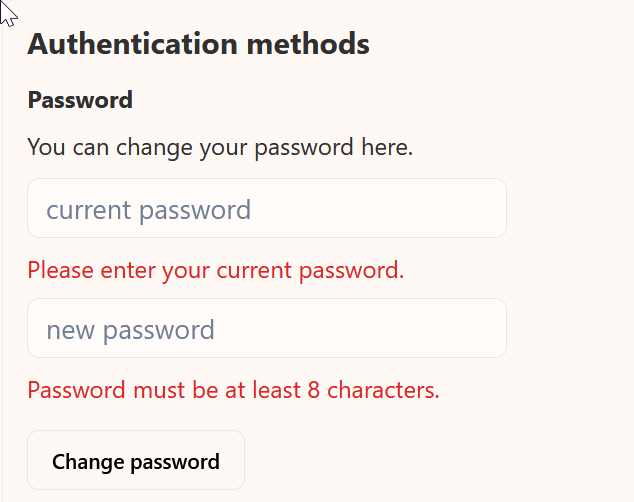 Setting a password doesn't work without having a password yet · Issue #50 · Southclaws/storyden ...