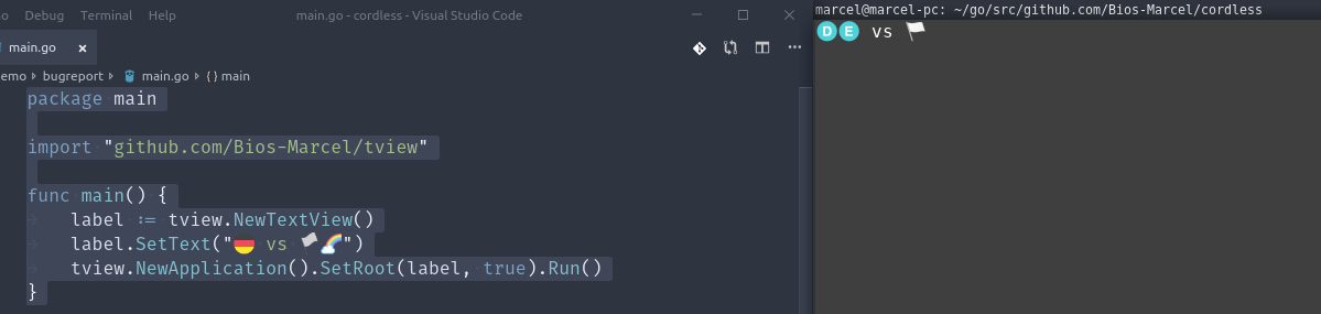 Combined emojis don't render correctly · Issue #236 · rivo/tview · GitHub