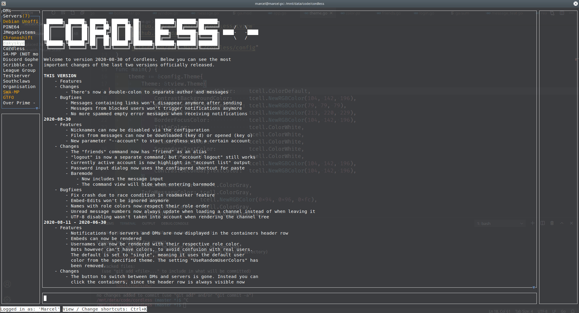 Setting background color to tcell.ColorDefault doesn't repaint the background · Issue #269 ...