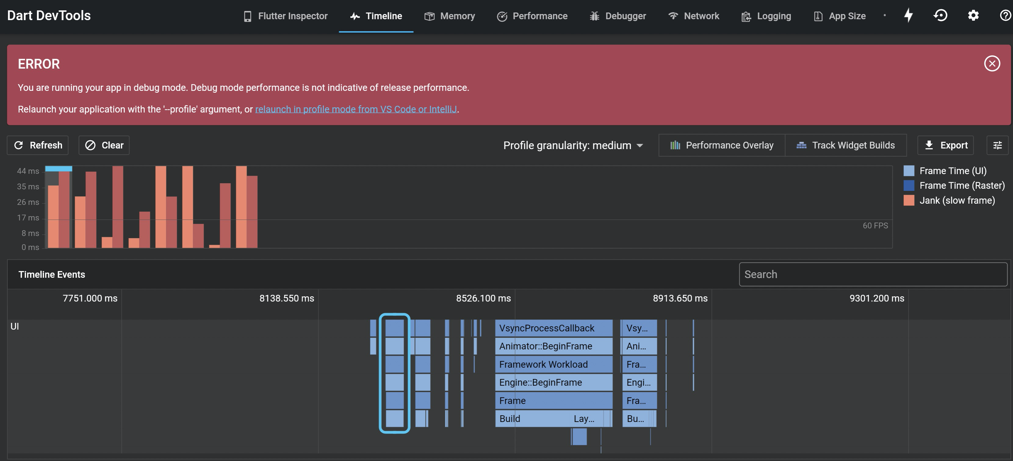 DevTools TimeLine cannot zoom more · Issue #2424 · flutter/devtools · GitHub