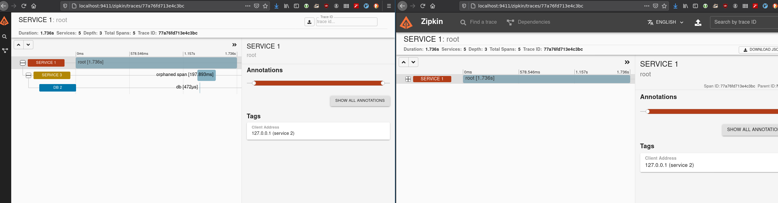 Orphaned spans causing UI issues · Issue #2922 · openzipkin/zipkin · GitHub