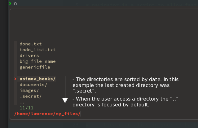 GitHub - llagerlof/navigator: Navigator is a script to allow fast and easy directory navigation