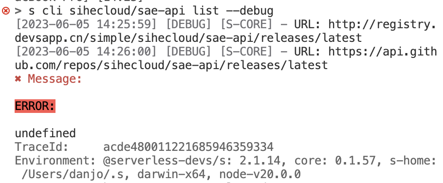 s工具无法拉取github上的组件，与SDM规范不符 · Issue #687 · Serverless-Devs/Serverless-Devs · GitHub