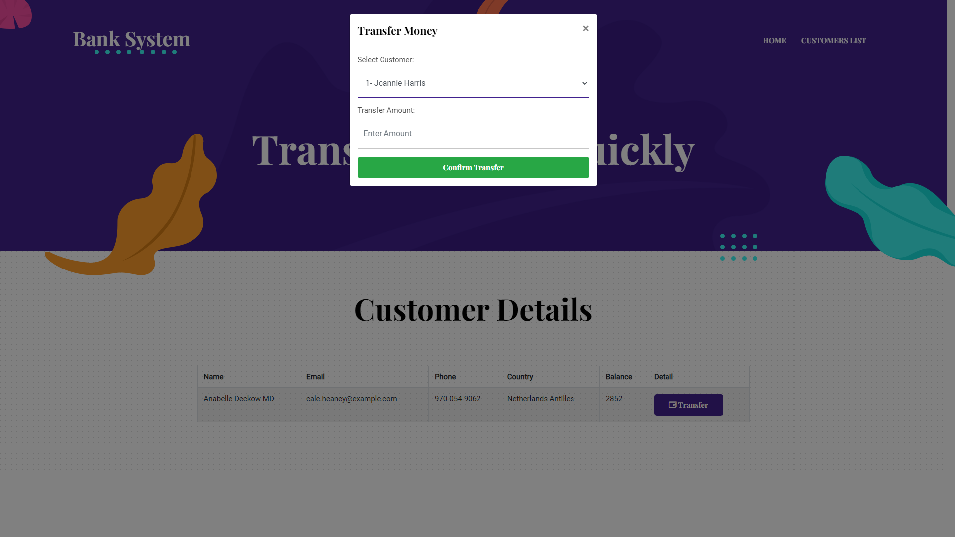 GitHub - saadnafie/bank_system_spark_task: Sparks Foundation Internship Project : Basic Banking ...