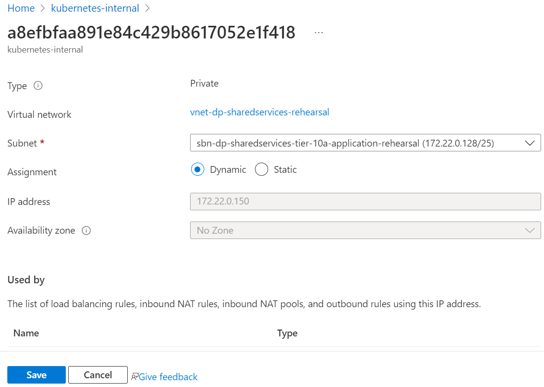 [BUG]aks 1.21.x does not support zone-redundant LB frontendip while creating k8s svc with azure ...