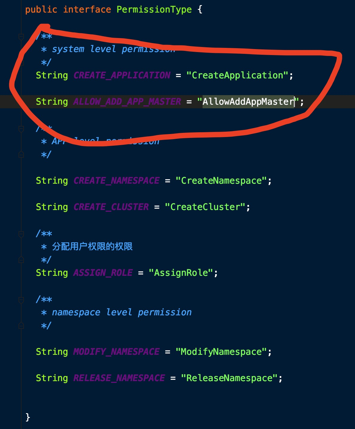 添加了两个权限CreateApplication和AllowAddAppMaster，请问需要pr么 · Issue #2262 · apolloconfig/apollo · GitHub