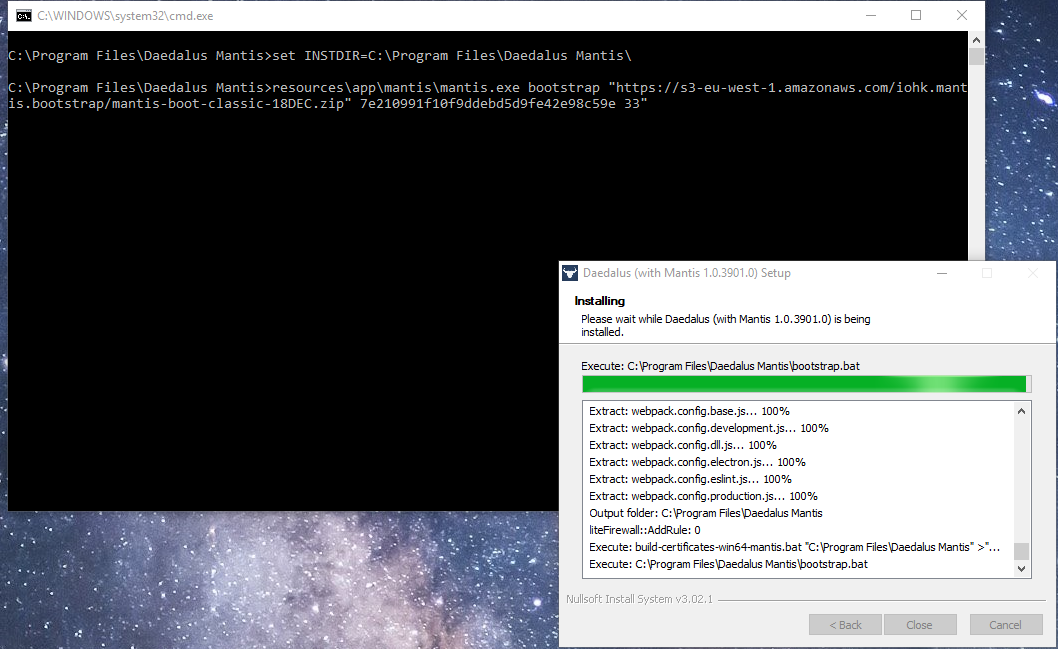mantis.exe: Error invoking method. · Issue #374 · input-output-hk/mantis · GitHub