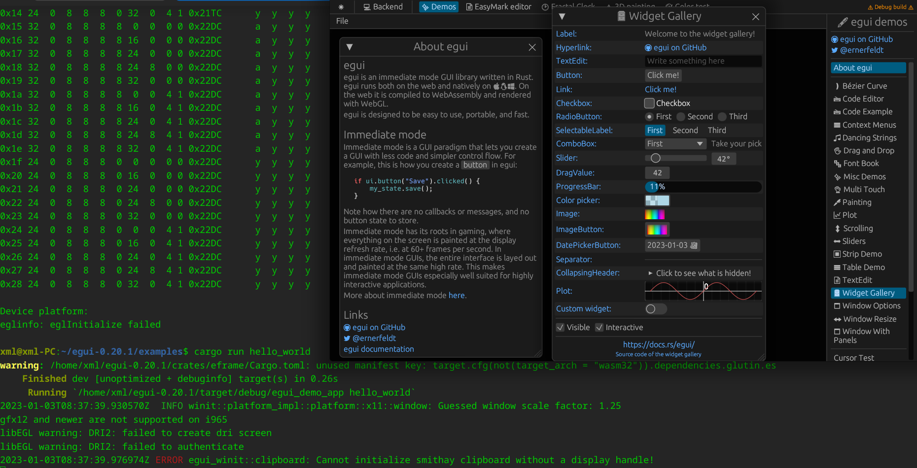 failed to create glutin window surface · Issue #2520 · emilk/egui · GitHub