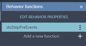 Include object behaviors in function ? · Issue #2142 · 4ian/GDevelop · GitHub
