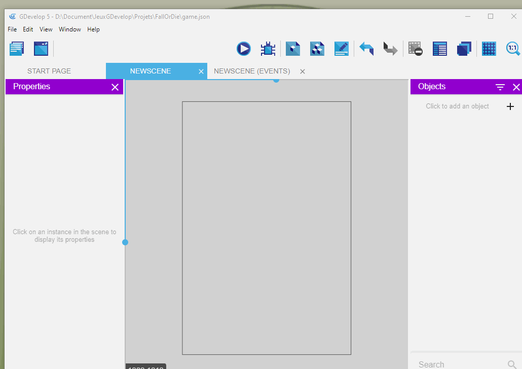 Using text object action/conditions without a text object on the scene crashes the game · Issue ...