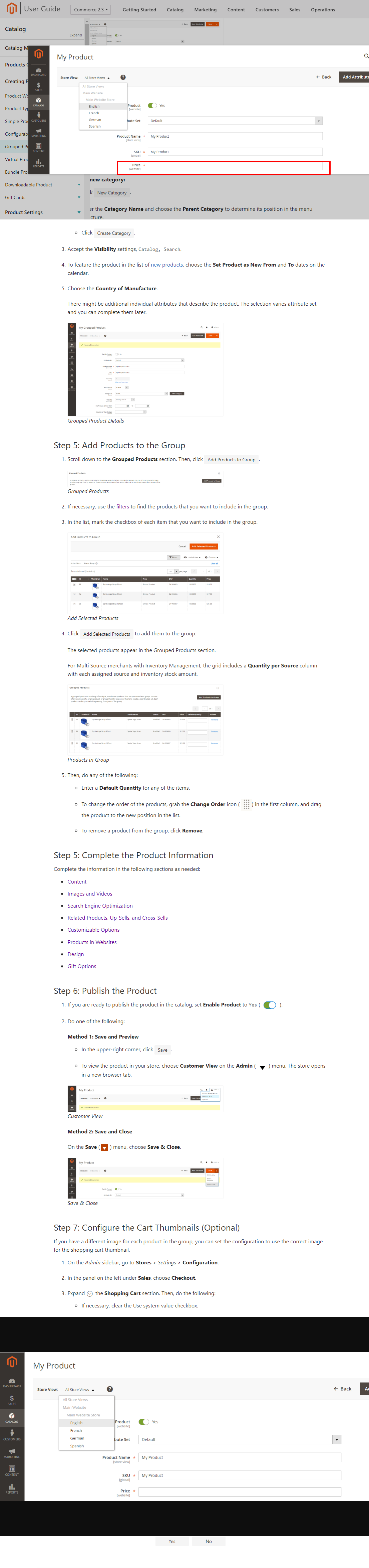 Feedback on page: /catalog/product-create-grouped.html · Issue #236 · magento/merchdocs · GitHub