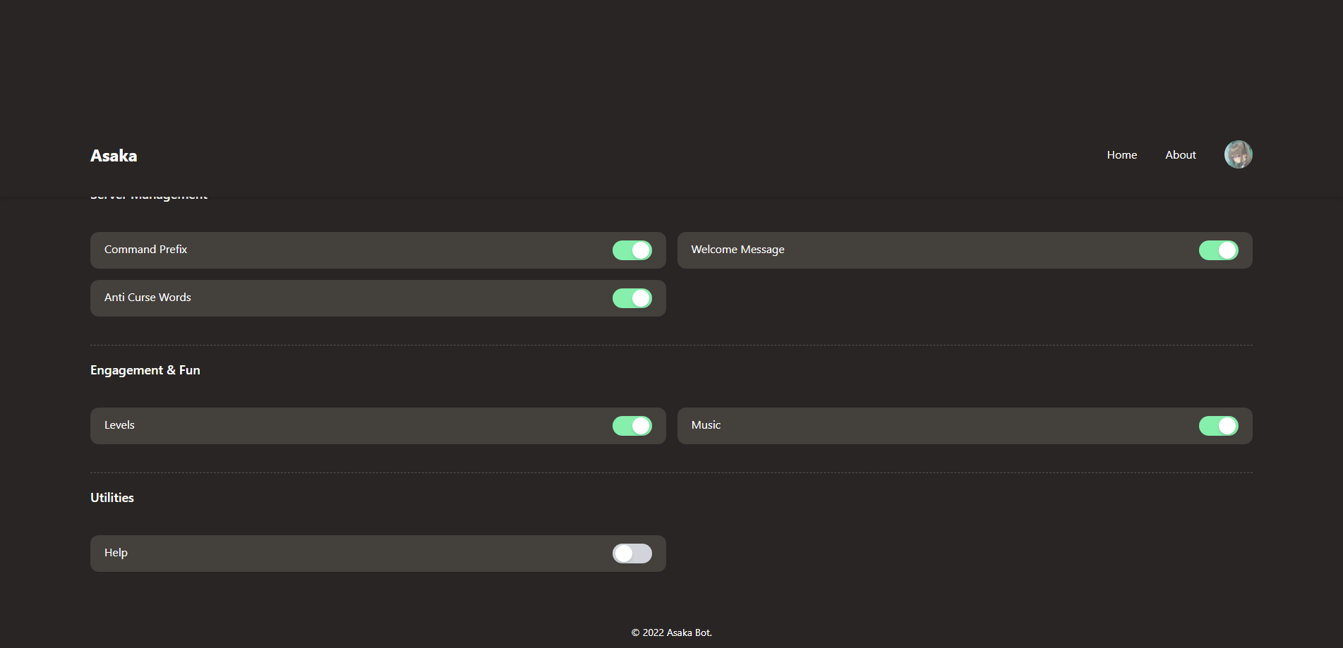 GitHub - hudabrilian/Asaka: Asaka discord bot