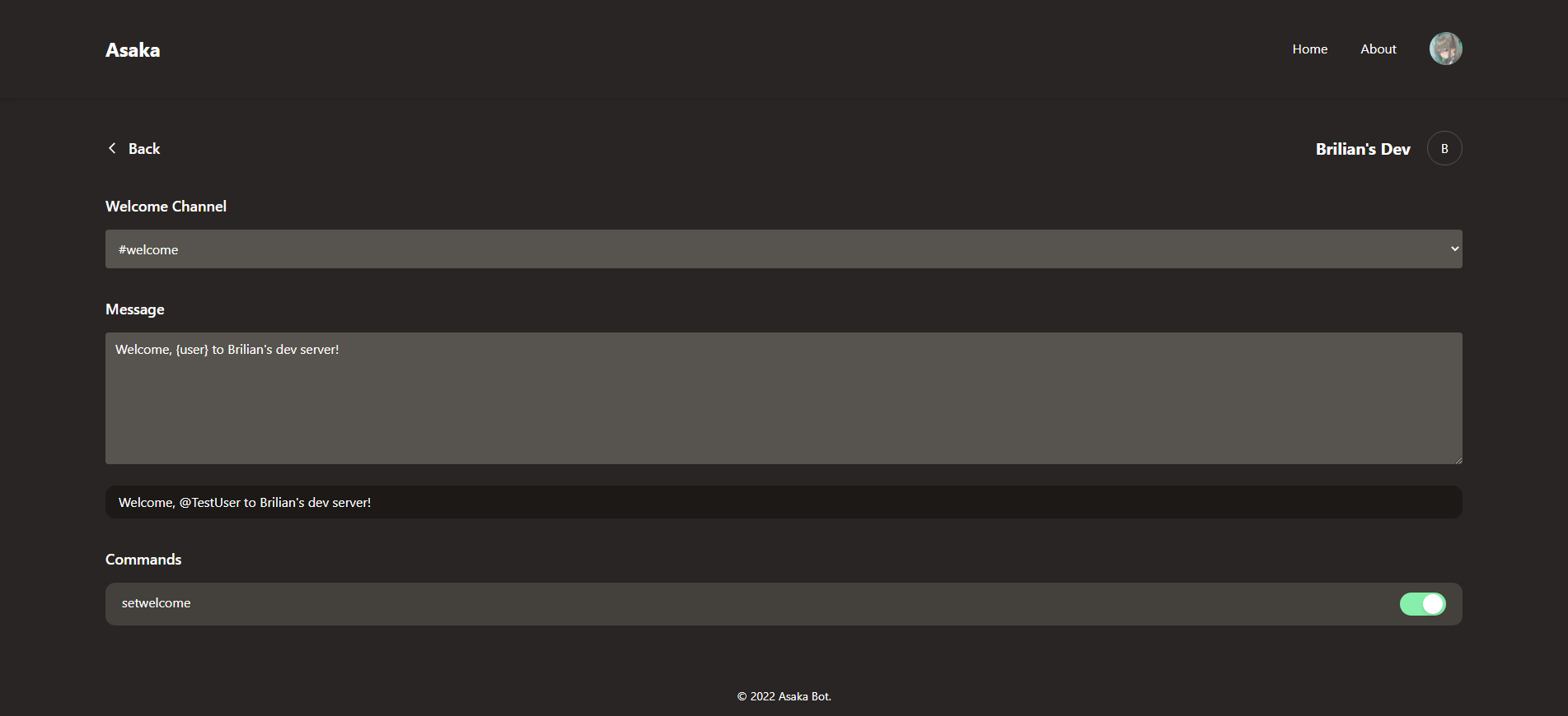 GitHub - hudabrilian/Asaka: Asaka discord bot