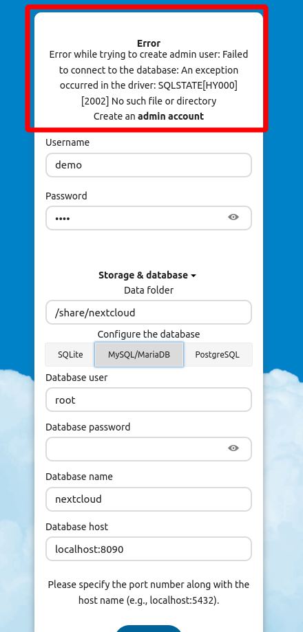 🐛 [NEXTCLOUD] Nextcloud not installed · Issue #595 · alexbelgium/hassio-addons · GitHub